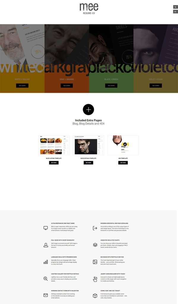 15 Best Horizontal Scrolling Website Templates for a Unique Website - 2022